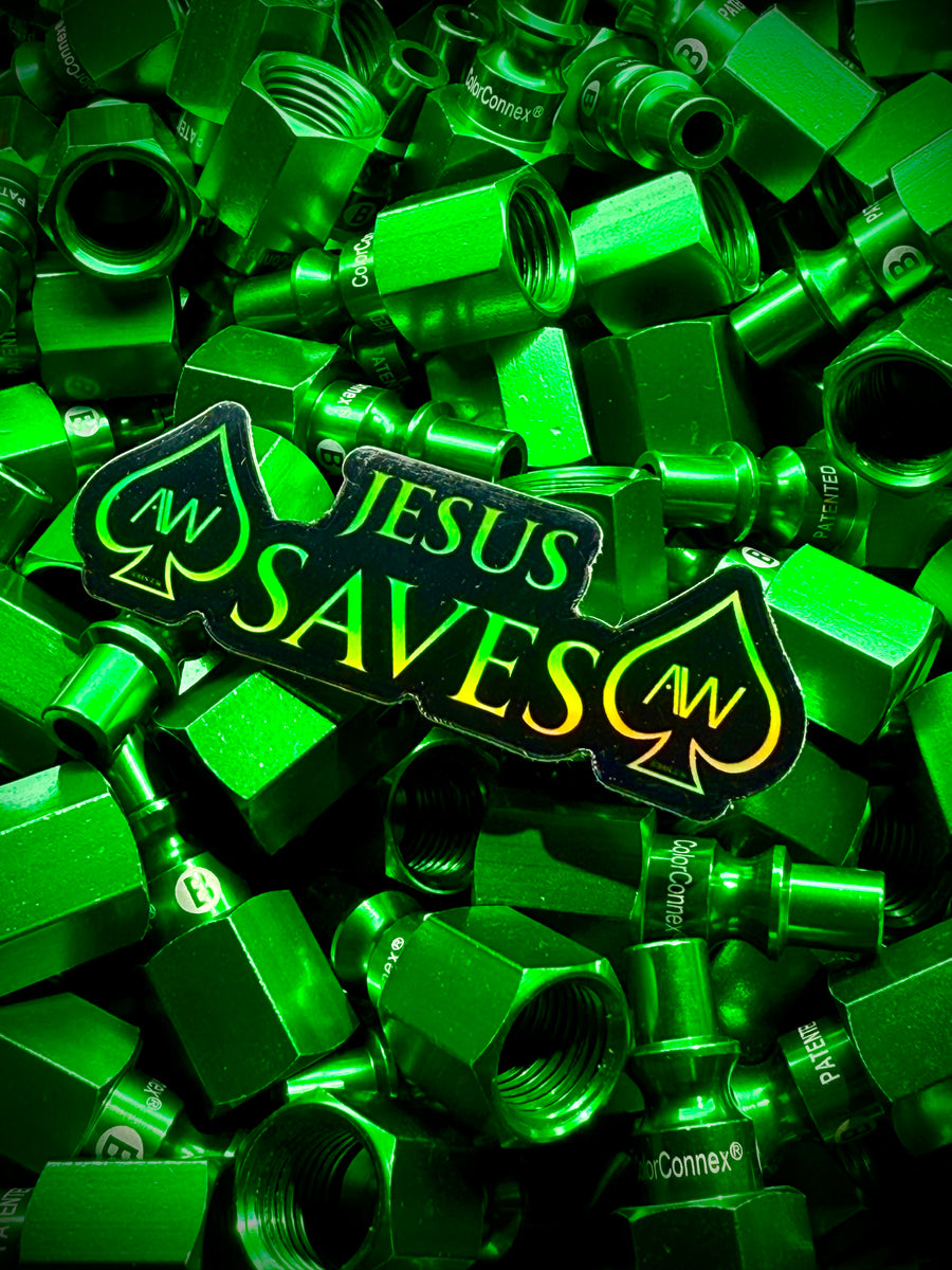 Jesus Saves Sticker